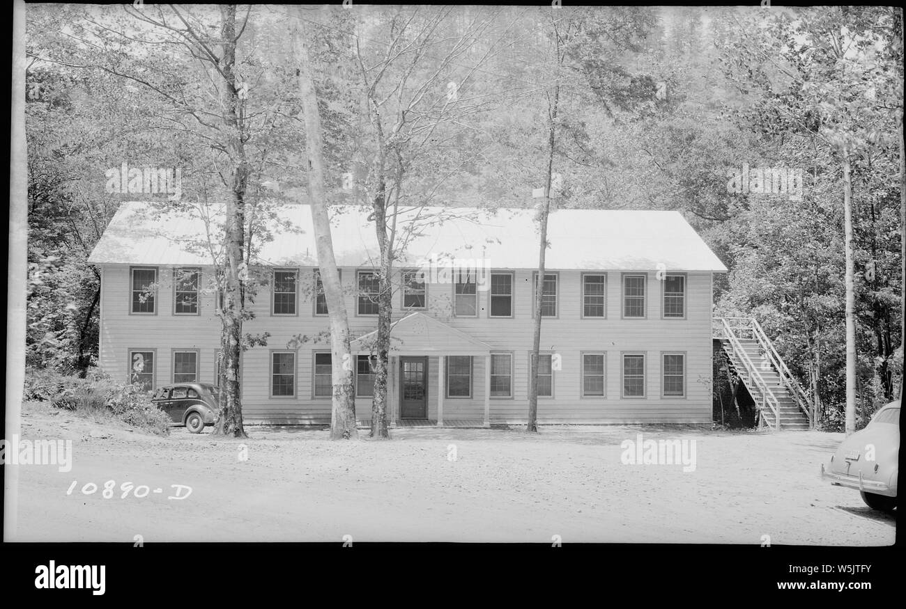 Administration building Black and White Stock Photos & Images - Alamy
