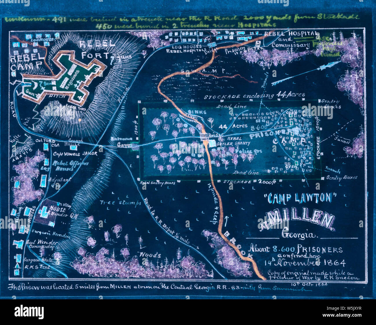 Dalton Ga Civil War Camp Maps