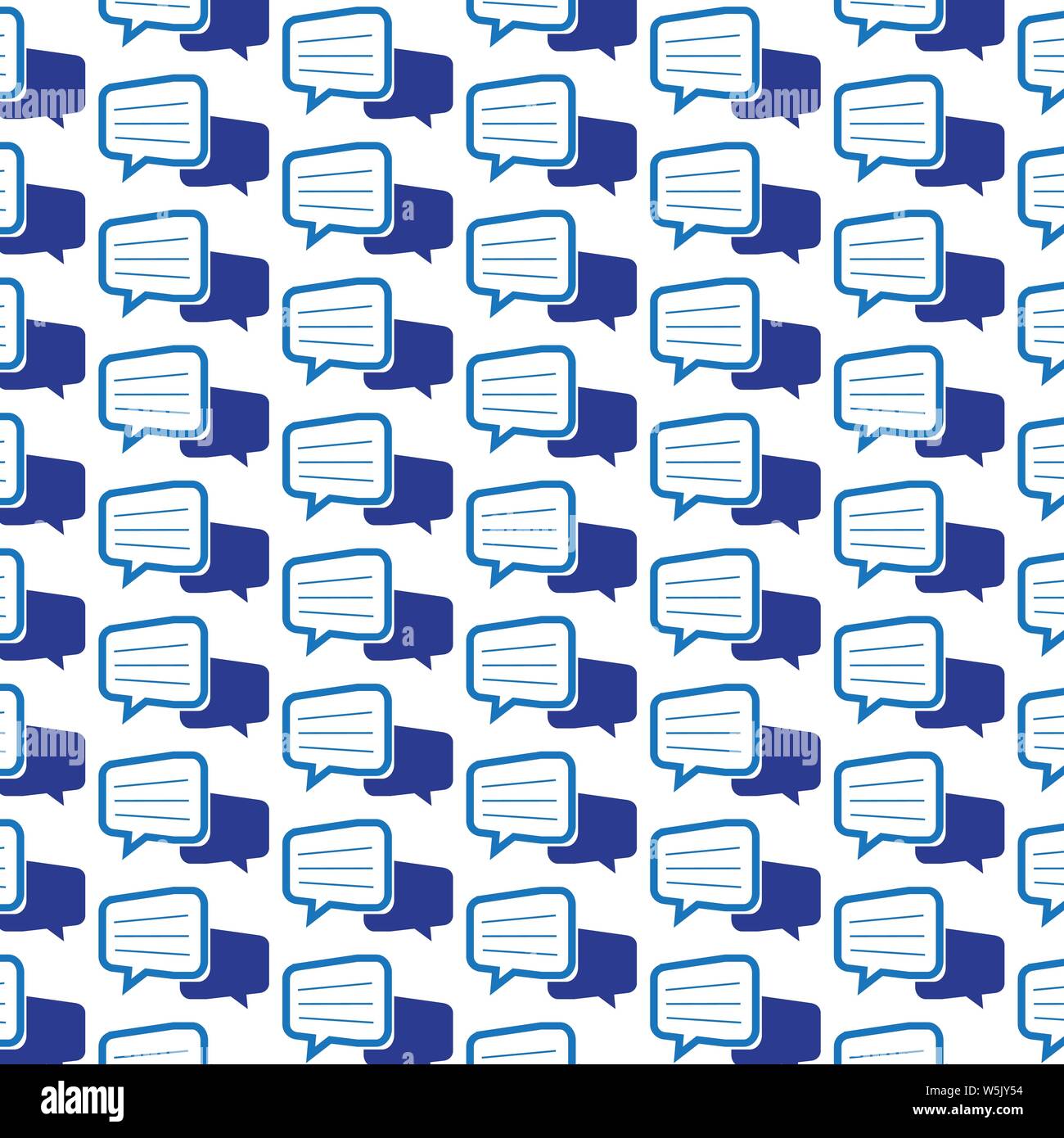 Pattern background talking bubble chat icon Stock Vector Image & Art ...