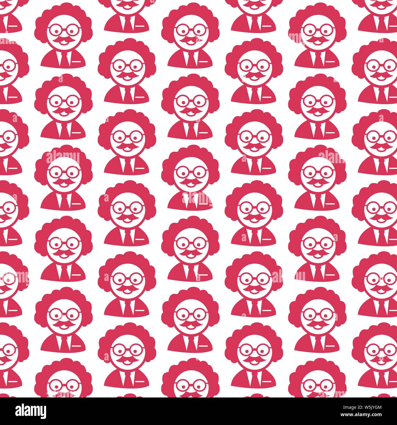 Pattern background Scientist Or Professor icon Stock Vector Image & Art ...