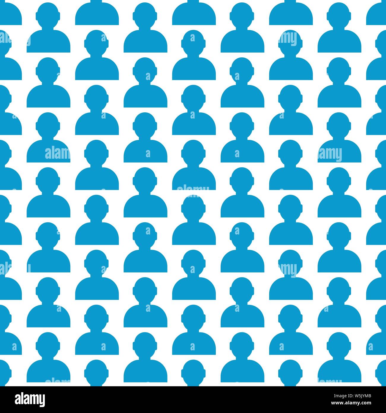 Pattern background user human person icon Stock Vector Image & Art - Alamy