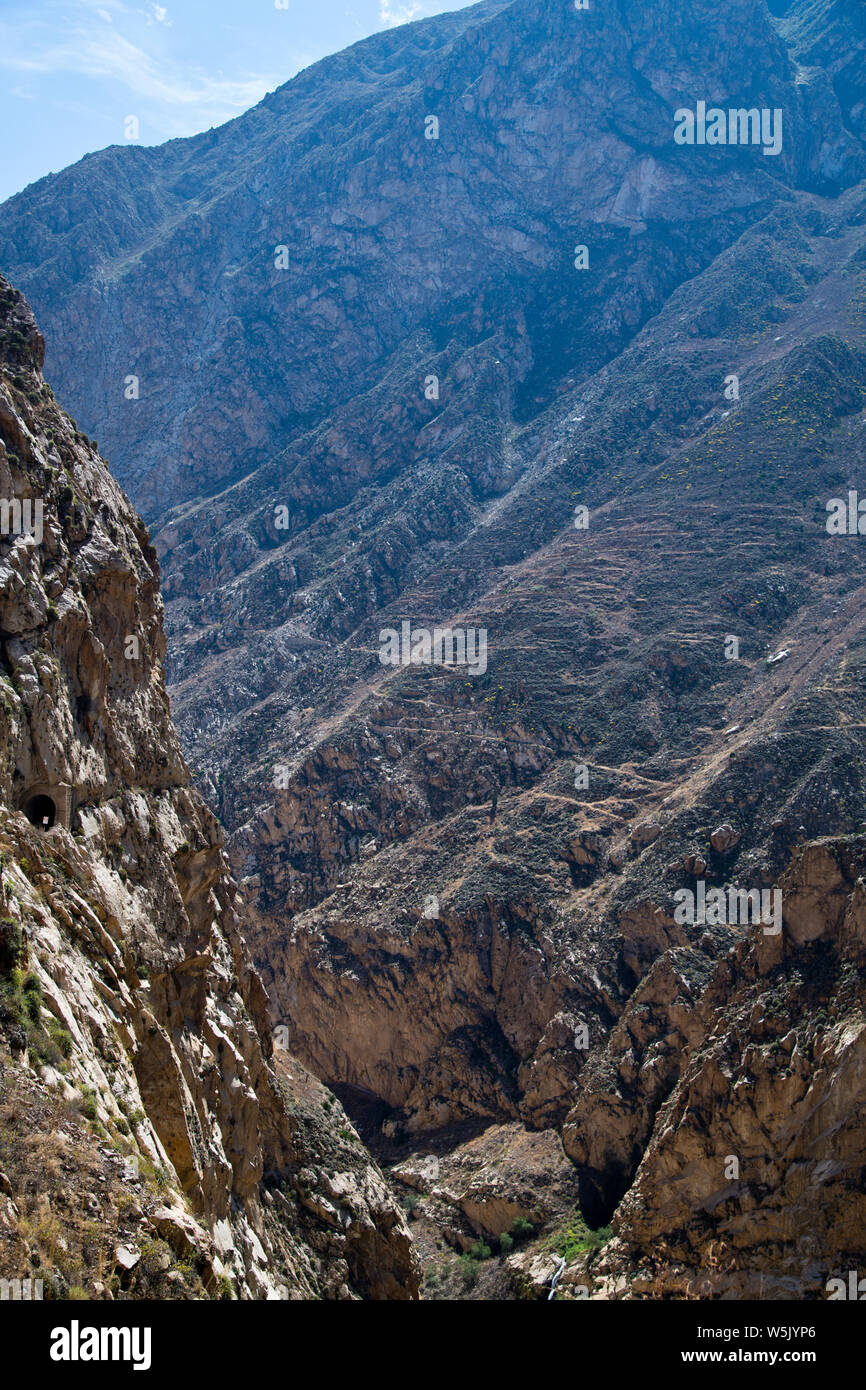 Canyon del Pato,Rio Santa River,on Road to Trujillo,80 Kilometre Canyon ...
