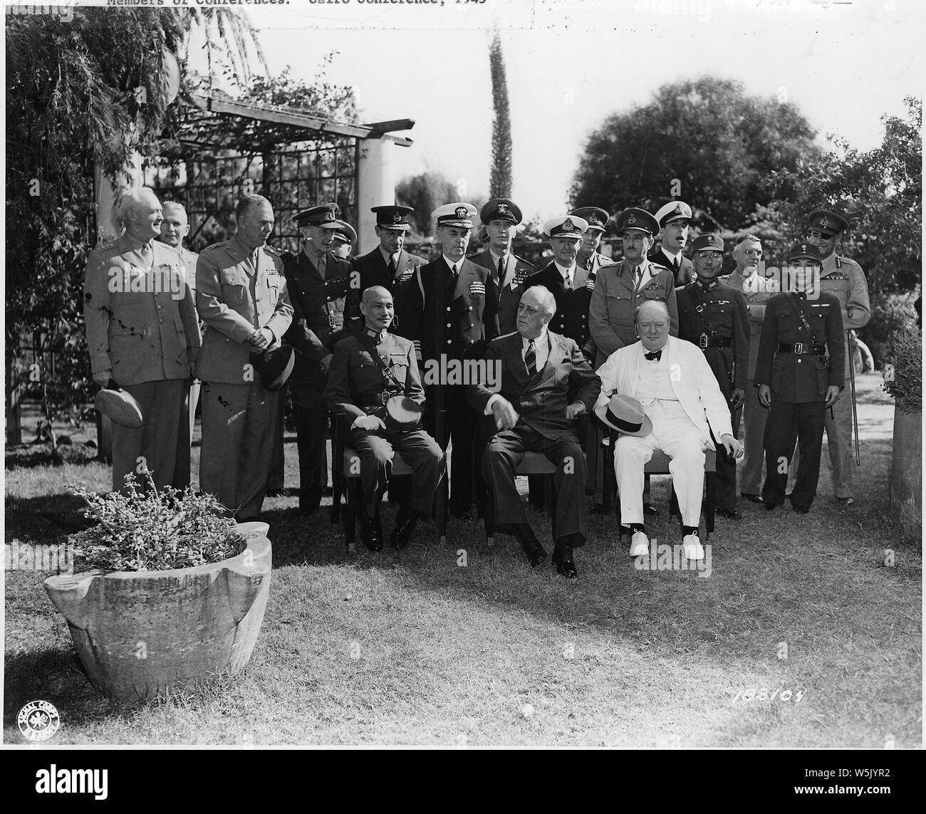 American and Allied leaders at international conferences; Scope and ...