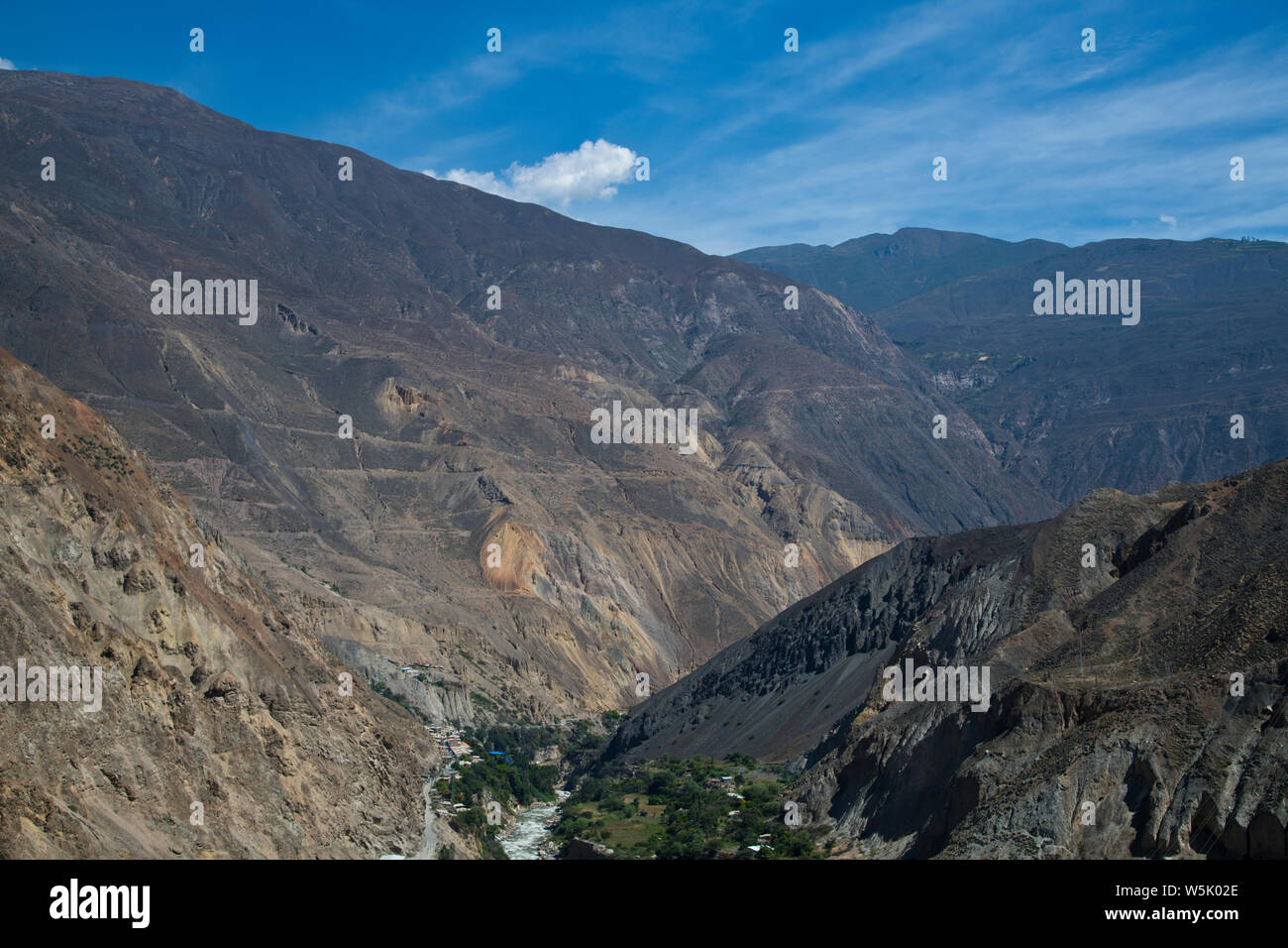 Canyon del Pato,Rio Santa River,on Road to Trujillo,80 Kilometre Canyon ...