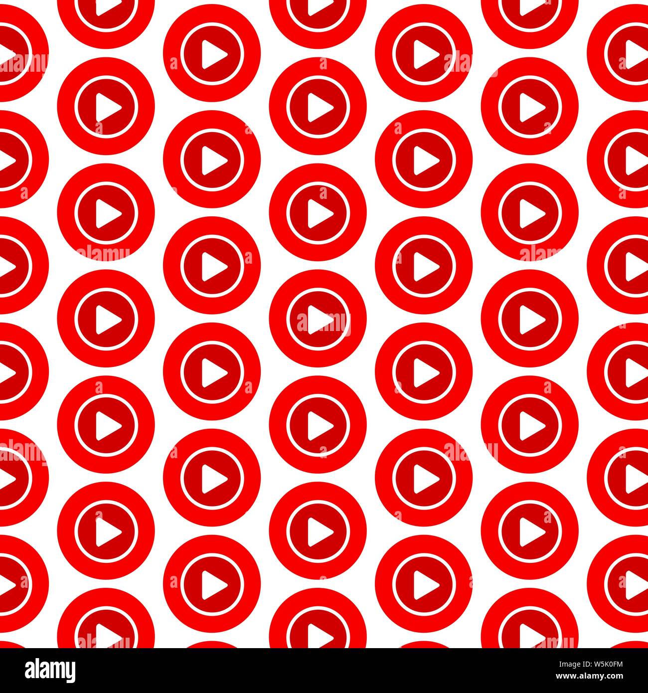 Pattern background play button icon Stock Vector Image & Art - Alamy