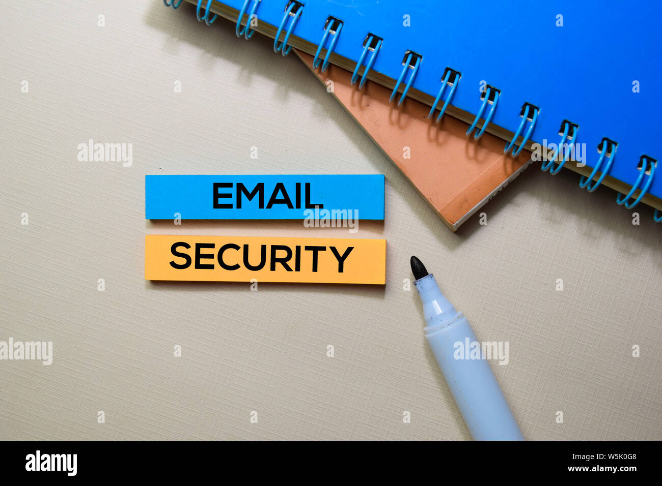 Email Security text on sticky notes isolated on office desk Stock Photo ...