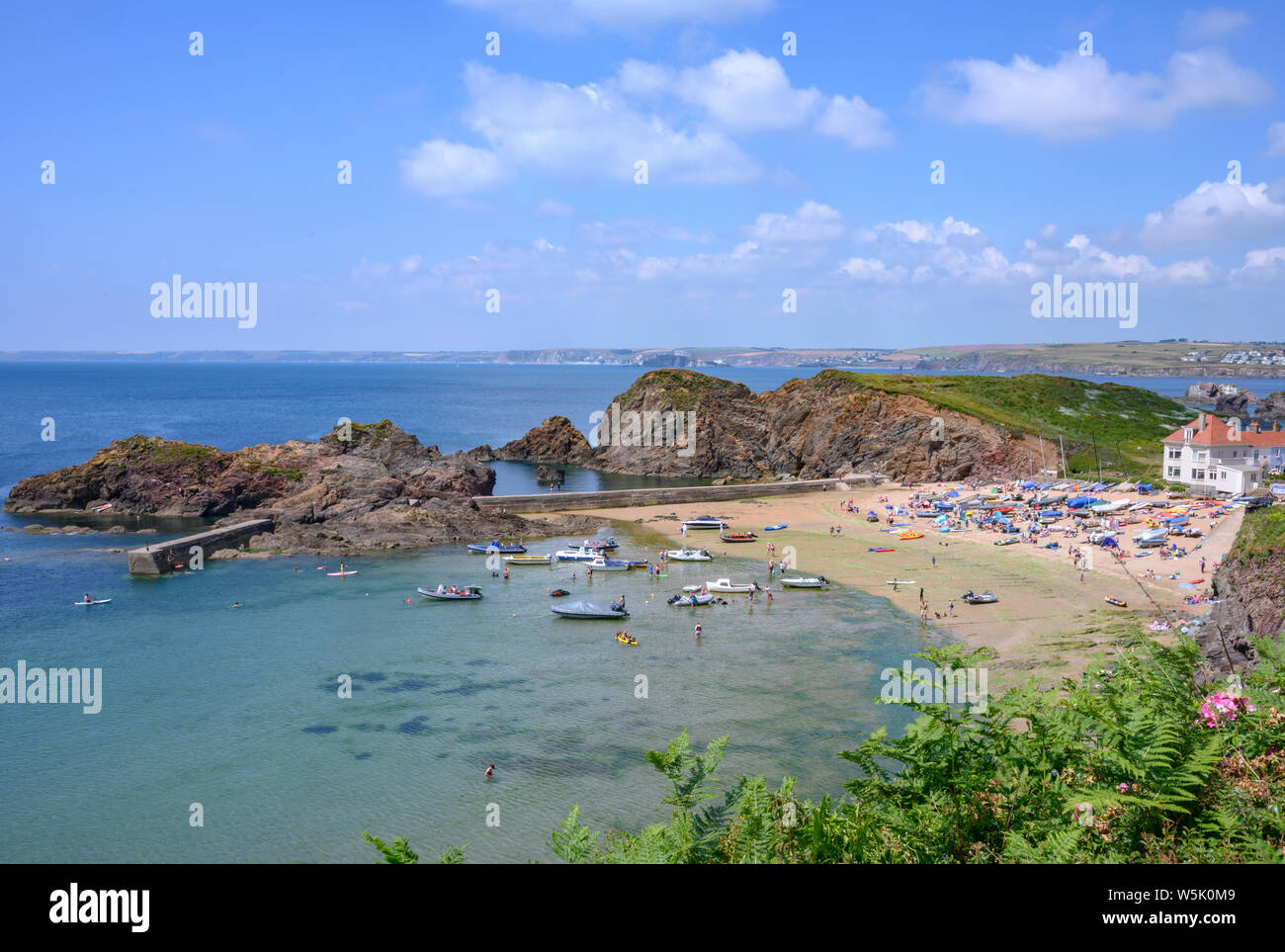 Beautiful devon beaches hi-res stock photography and images - Alamy