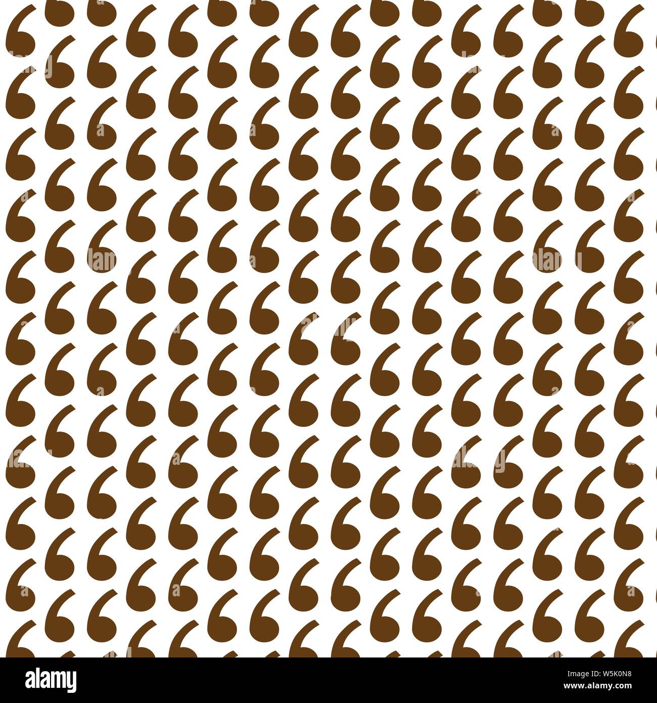 Pattern background comma icon Stock Vector Image & Art - Alamy