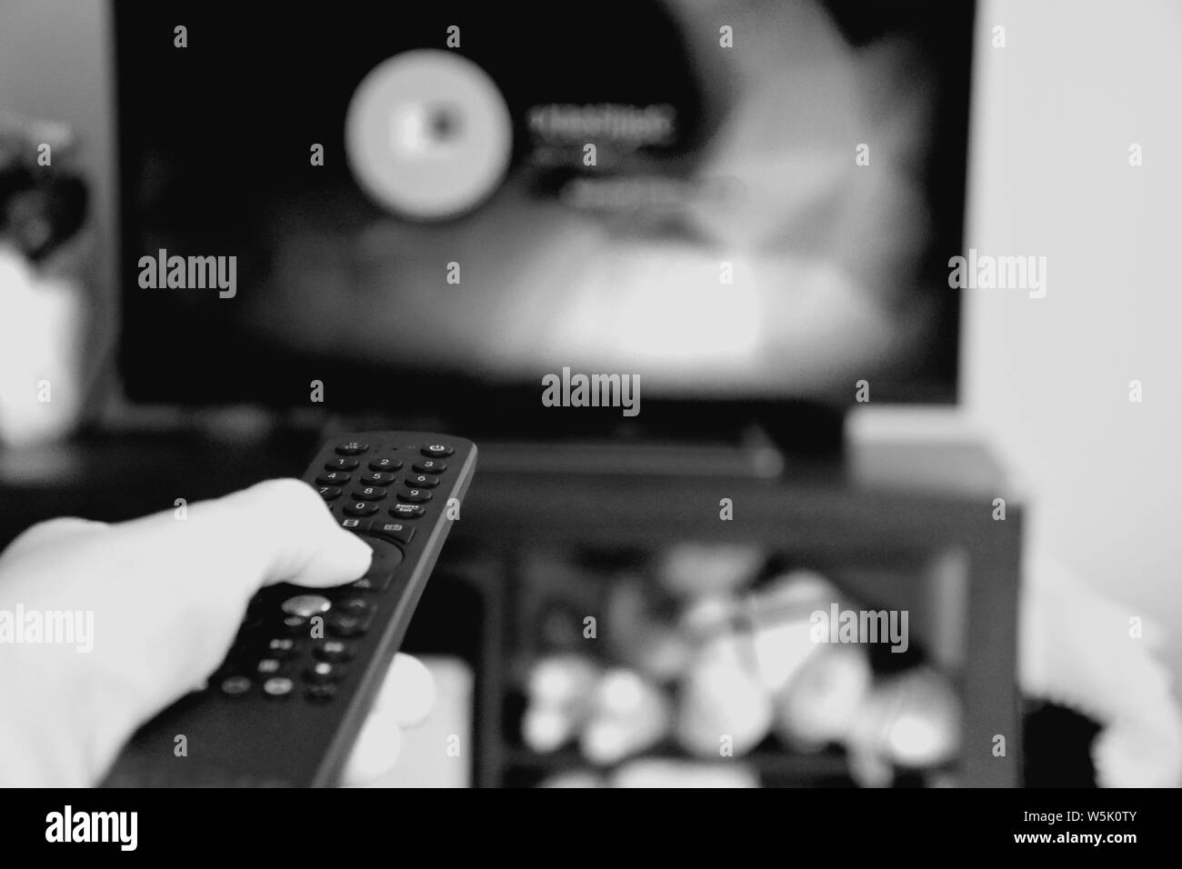 Woman hand isolated relaxation Black and White Stock Photos & Images ...