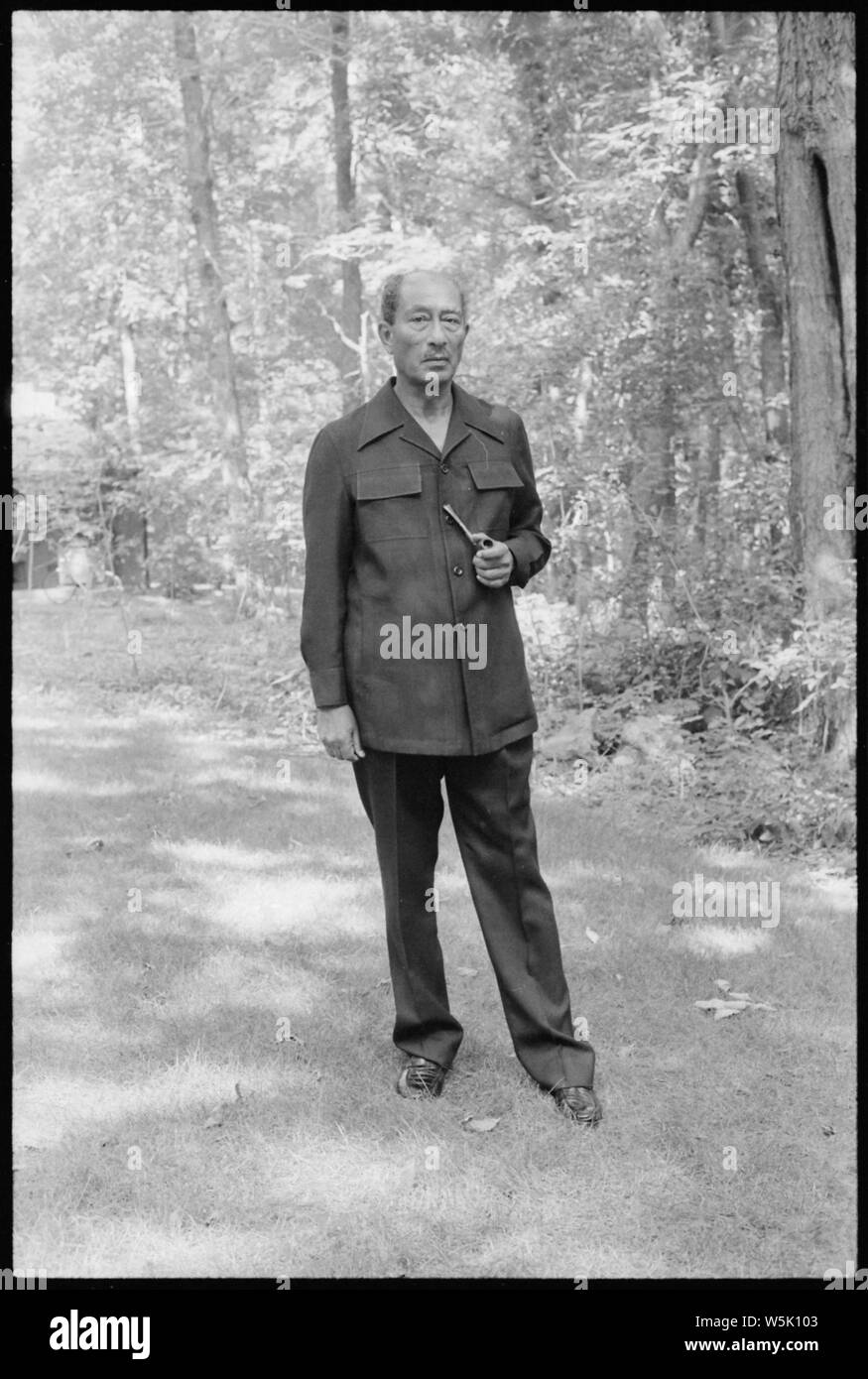 Sadat camp david Black and White Stock Photos & Images - Alamy