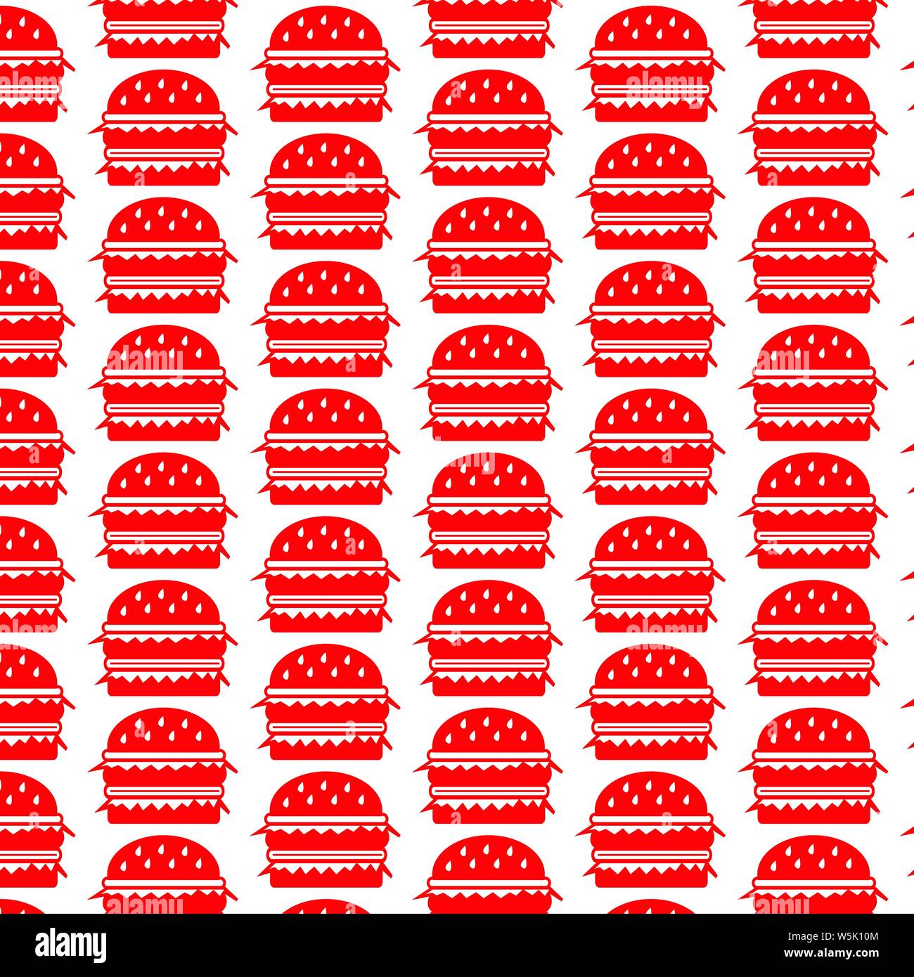 Pattern background hamburger icon Stock Vector Image & Art - Alamy