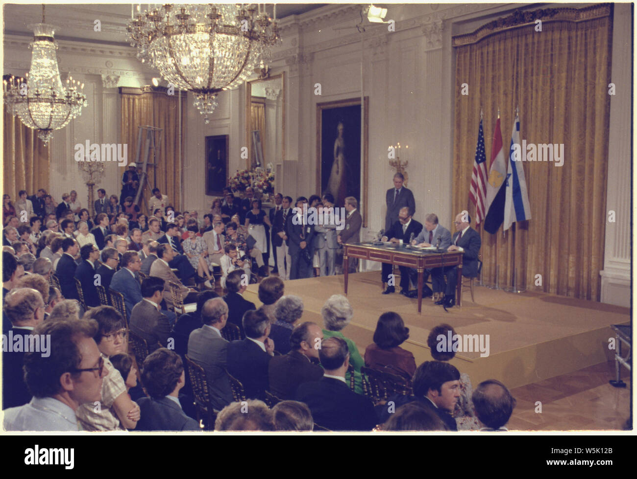 Signing of the camp david accords hi-res stock photography and images ...