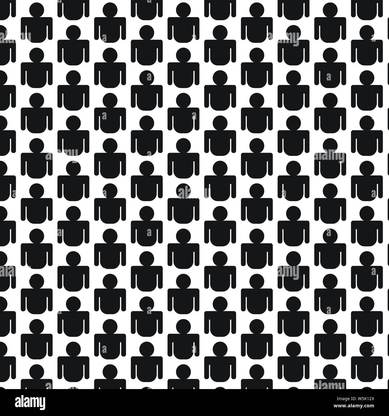 Pattern background Person icon Stock Vector Image & Art - Alamy