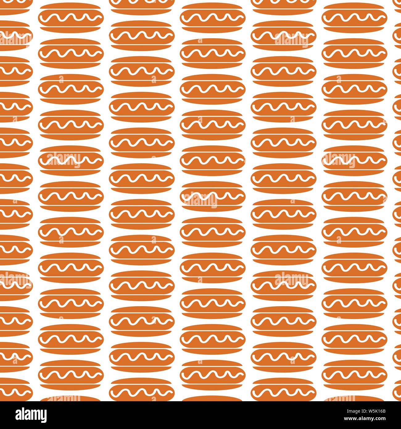 Pattern background sausage hot dog icon Stock Vector Image & Art - Alamy