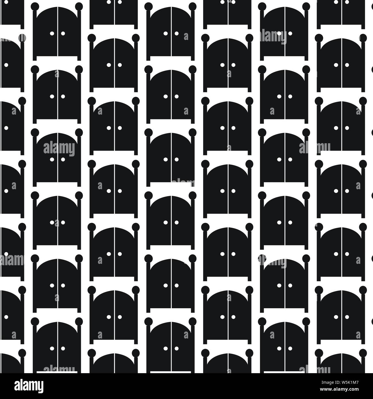 Pattern background Front Gate Icon Stock Vector Image & Art - Alamy