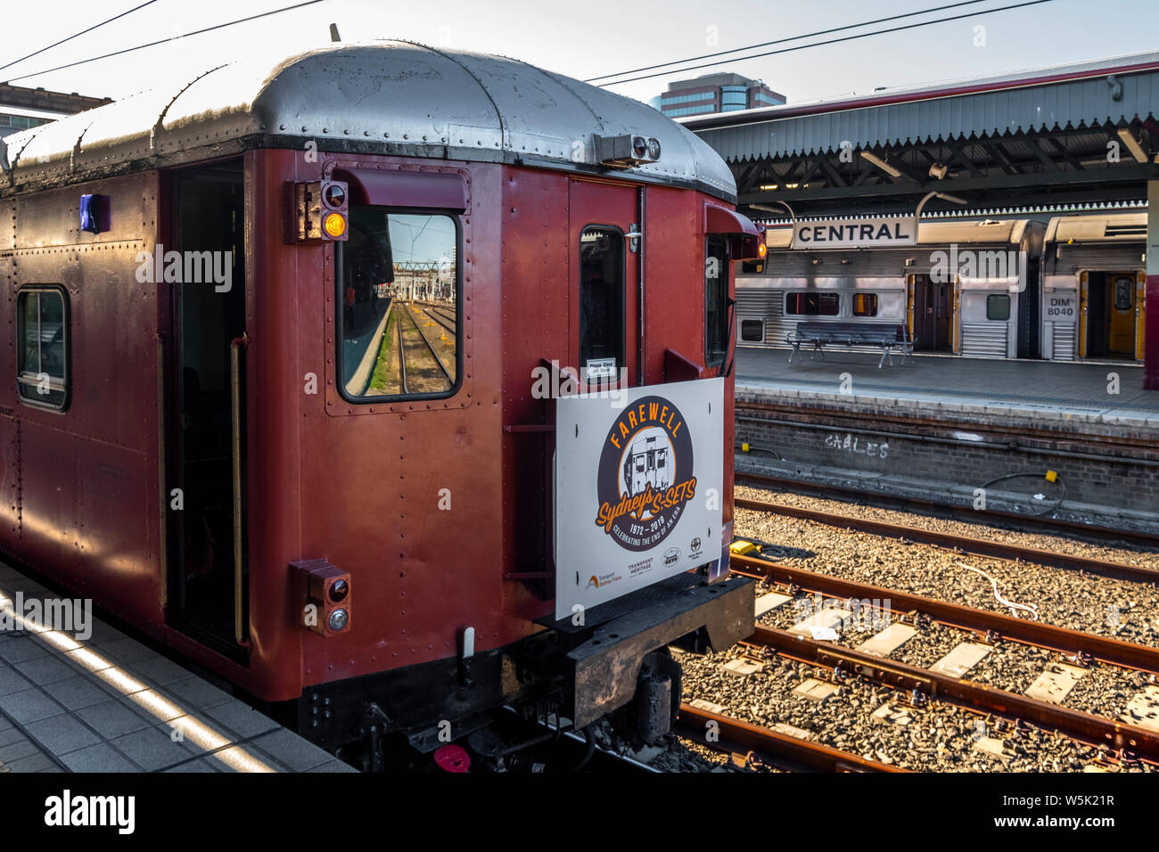 F-Set Train at Farewell Run of S-Set Trains in Sydney, NSW, Australia ...