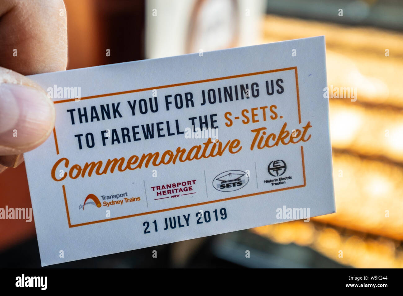 F-Set Train at Farewell Run of S-Set Trains in Sydney, NSW, Australia ...