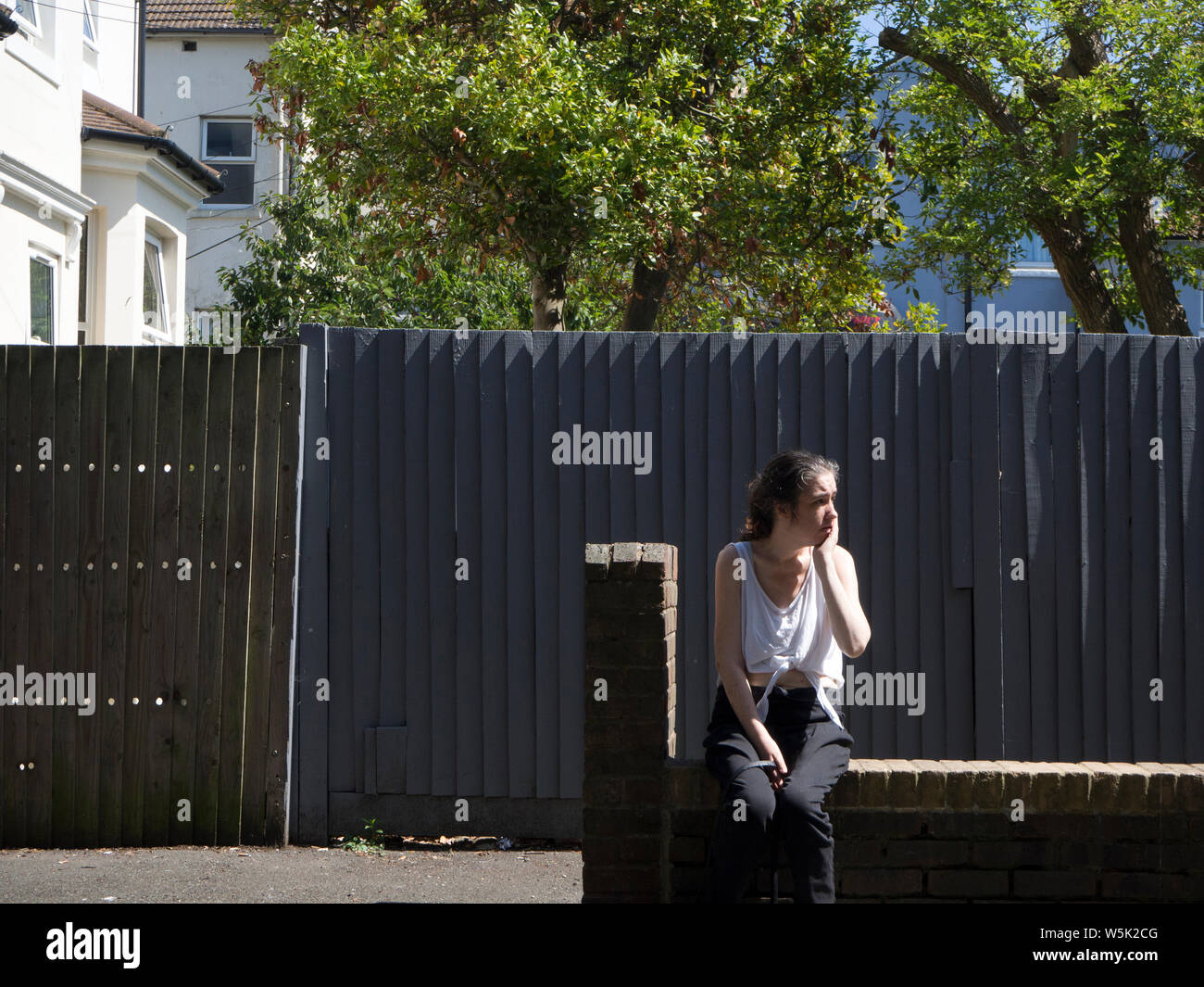 Self rejection woman hi-res stock photography and images - Alamy