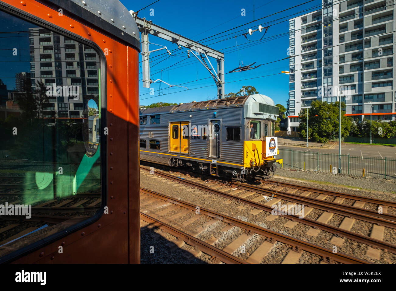 F-Set Train at Farewell Run of S-Set Trains in Sydney, NSW, Australia ...