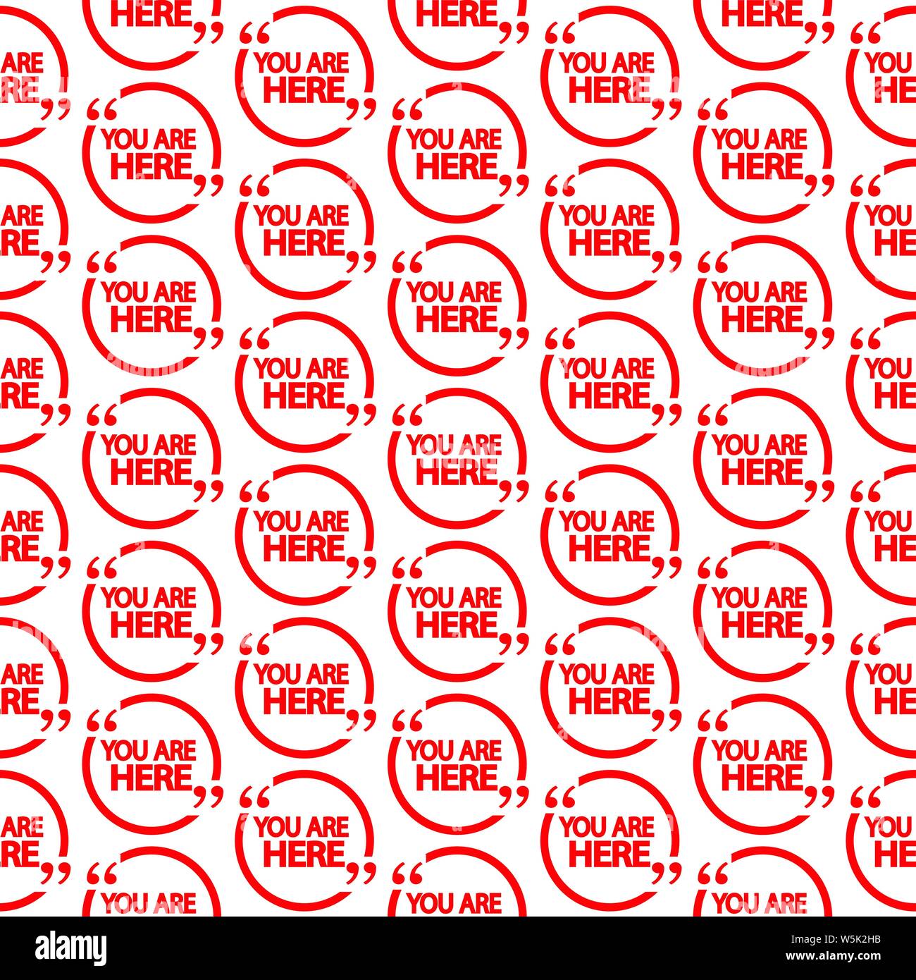 Pattern background You are here icon Stock Vector Image & Art - Alamy