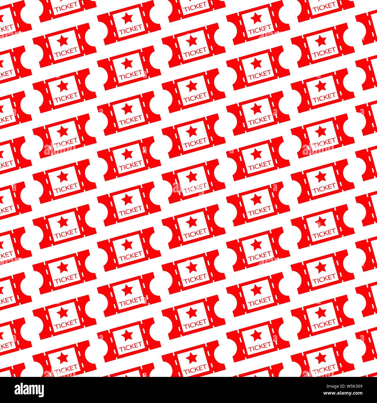 Pattern background movie ticket icon Stock Vector Image & Art - Alamy