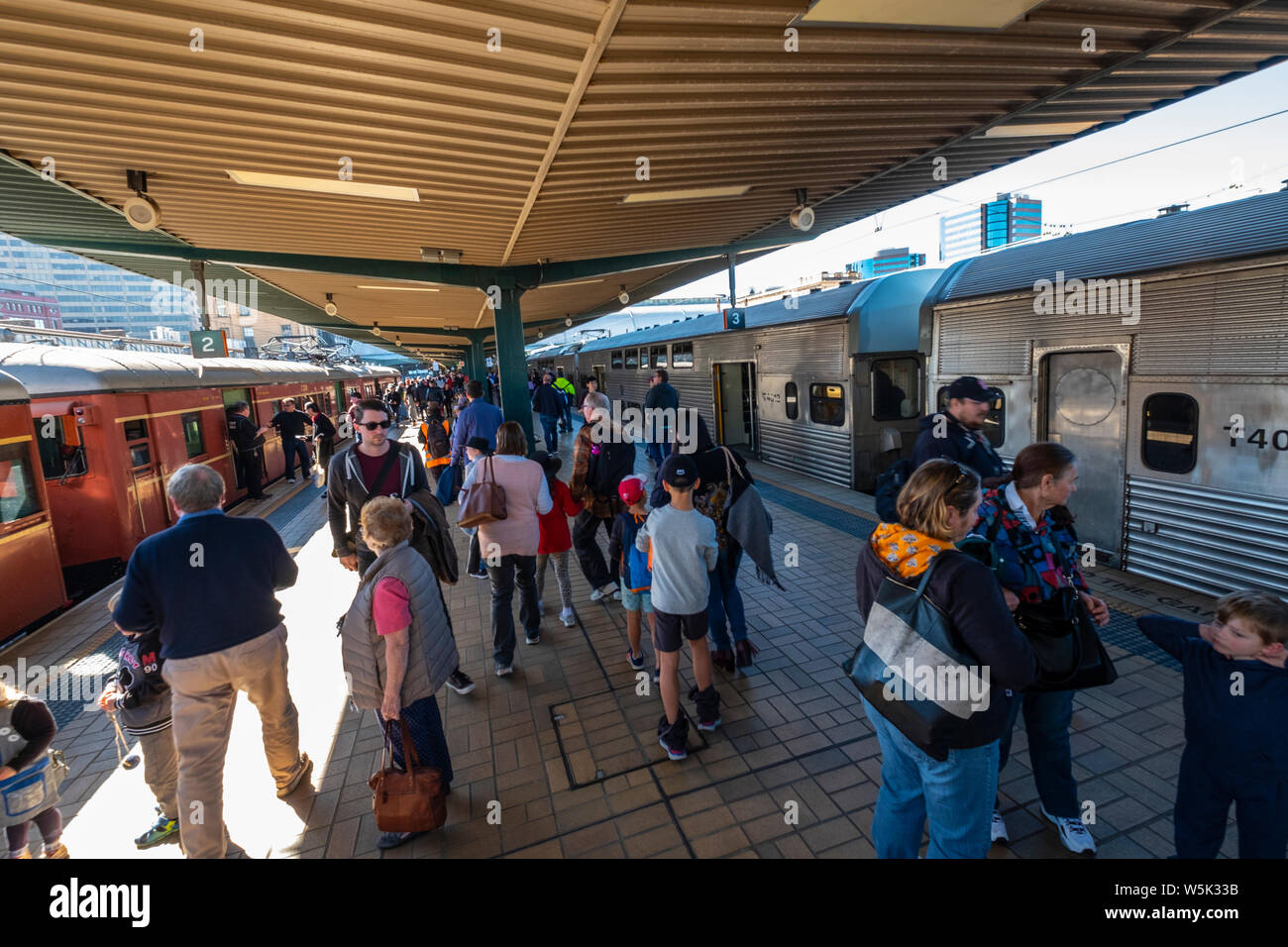 F-Set Train at Farewell Run of S-Set Trains in Sydney, NSW, Australia ...