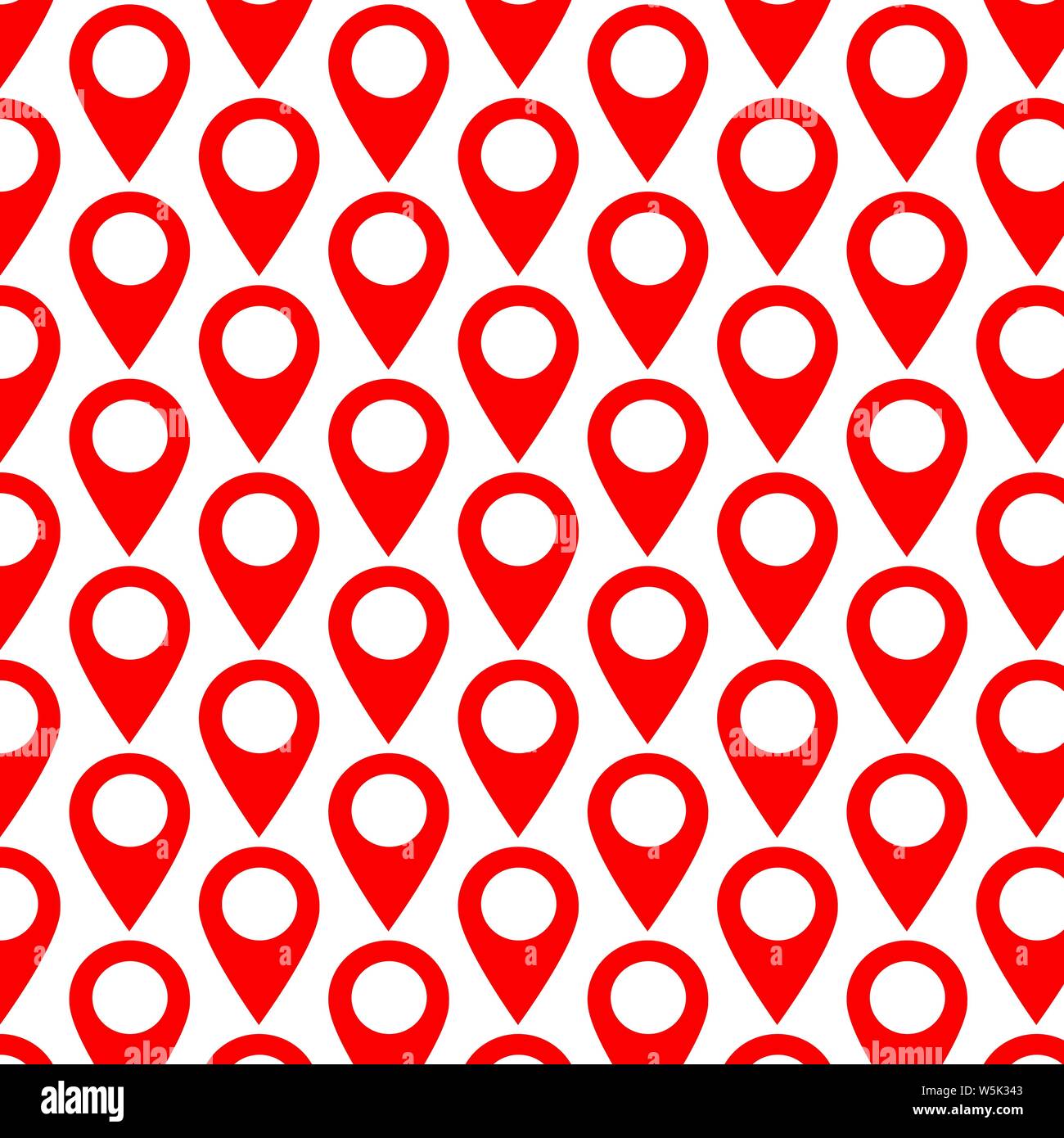 Pattern background GPS location Map pointer icon Stock Vector Image ...