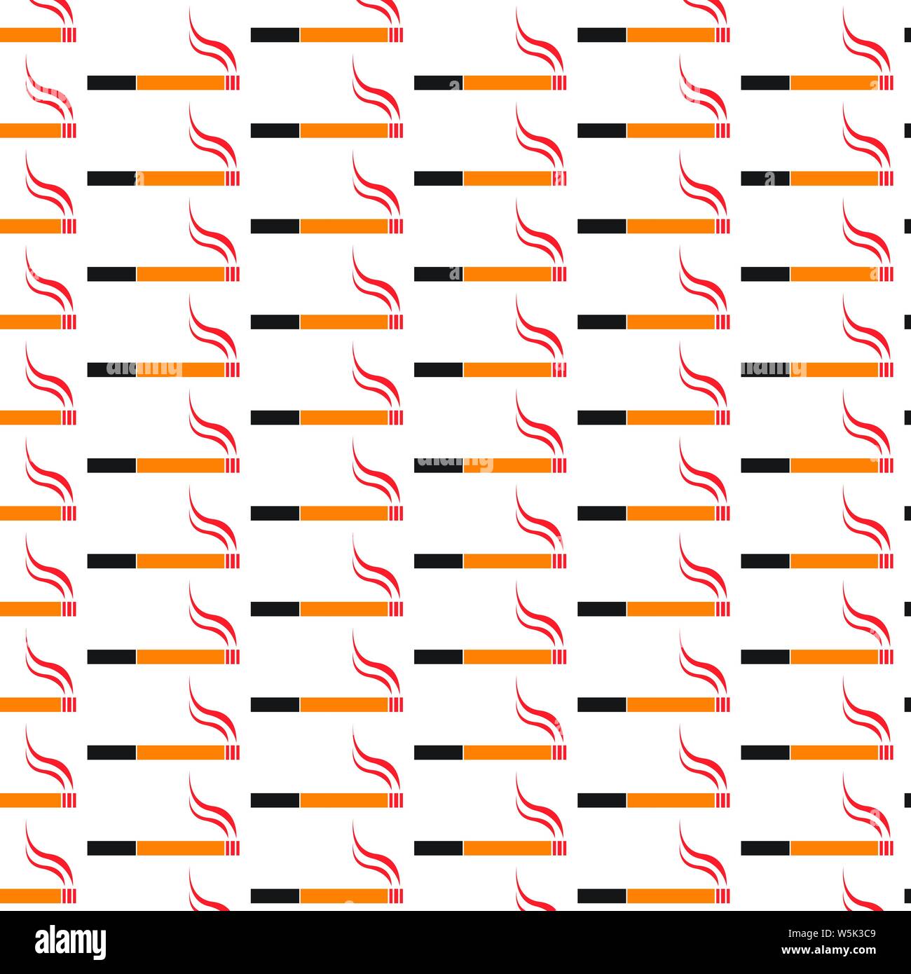 Pattern background Cigarette icon Stock Vector Image & Art - Alamy