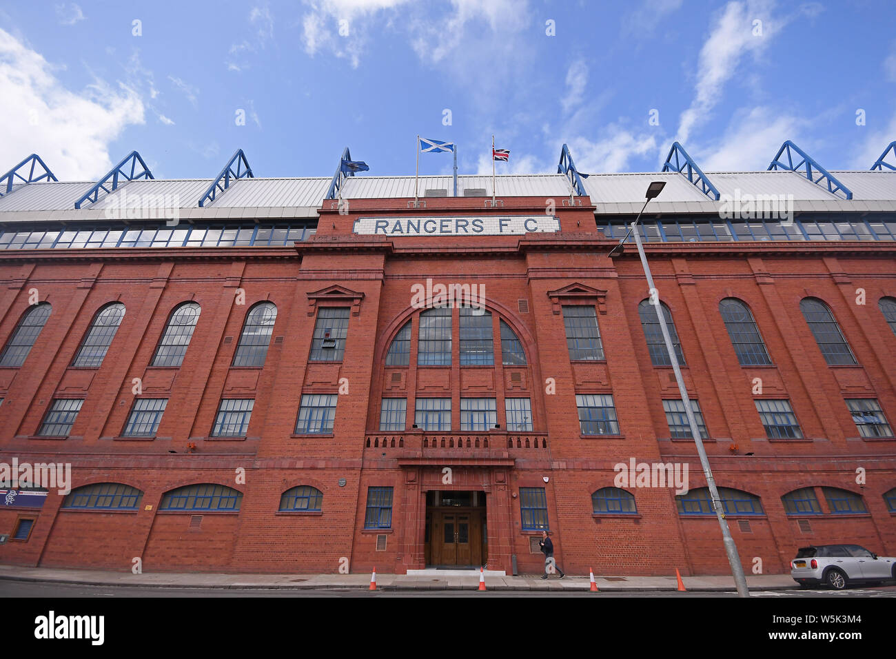Outside View Of Ibrox Stadium High Resolution Stock Photography and ...