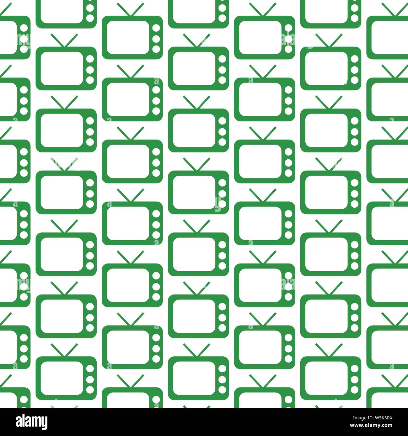 Pattern background Retro TV icon Stock Vector Image & Art - Alamy