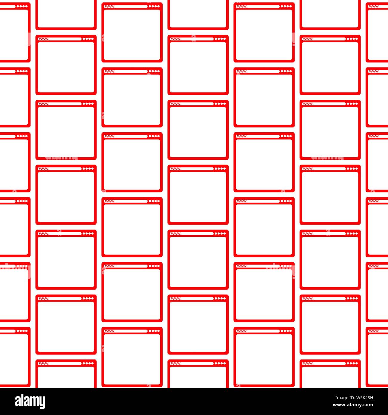 Pattern background browser icon Stock Vector Image & Art - Alamy