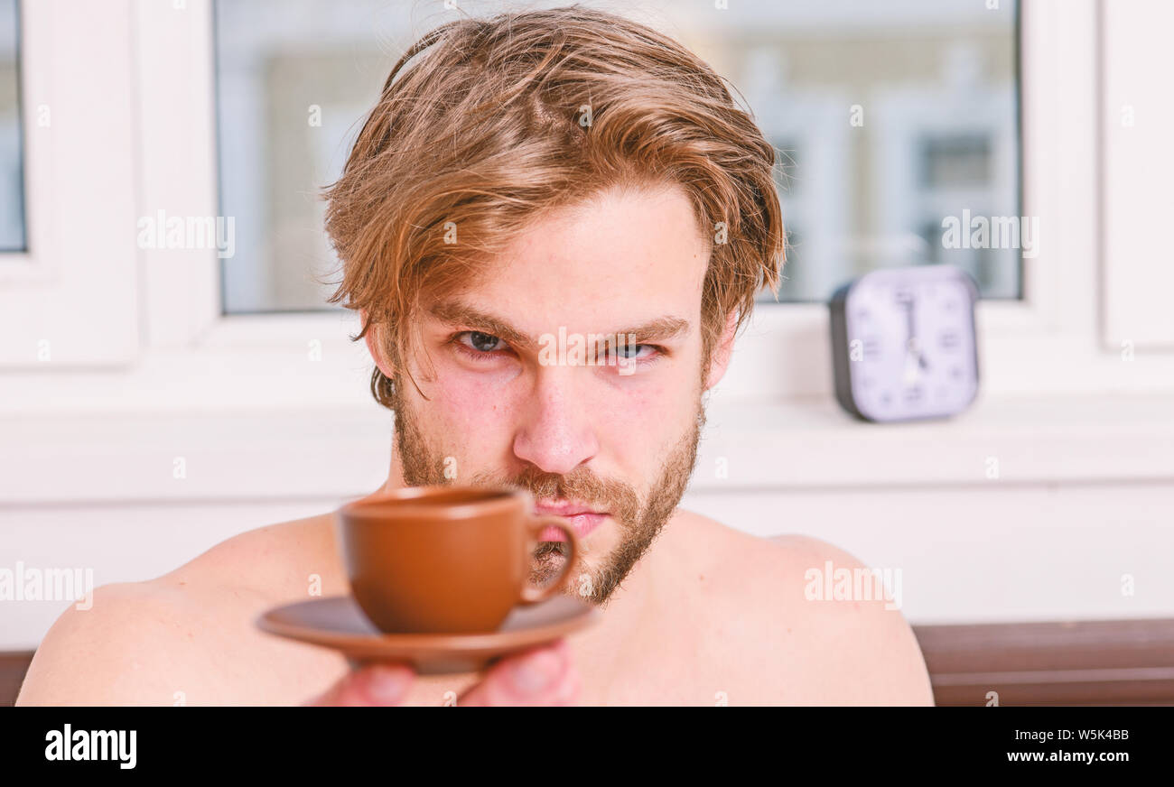 First thing in morning. Best time to have your cup of coffee. Every ...