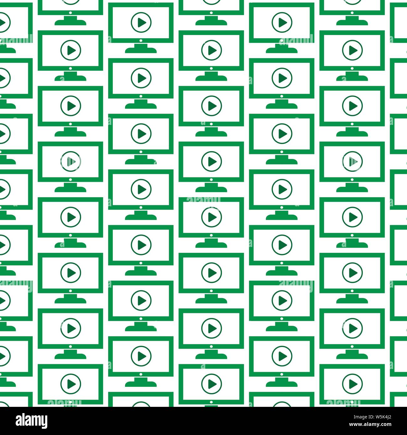 Pattern background play button icon Stock Vector Image & Art - Alamy