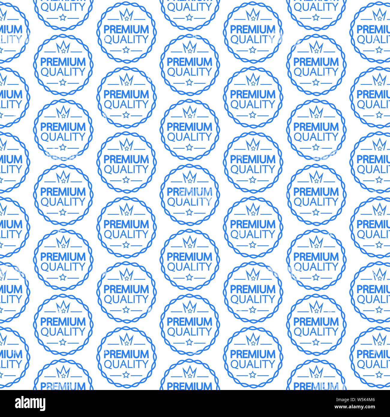 Pattern background Vintage premium label icon Stock Vector Image & Art ...