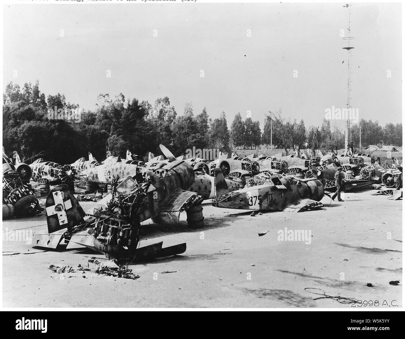 Bombing campaign. Europe & North Africa; Scope and content: Africa ...