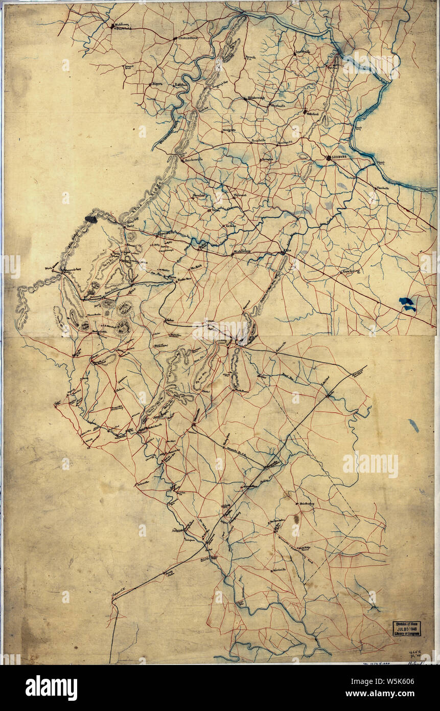 Northern counties map hi-res stock photography and images - Alamy