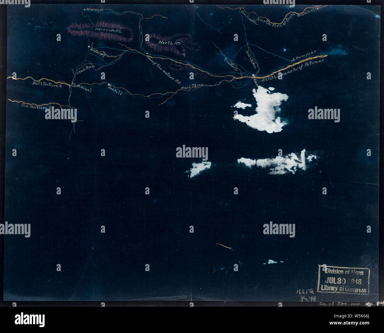 Pendleton county map hi-res stock photography and images - Alamy