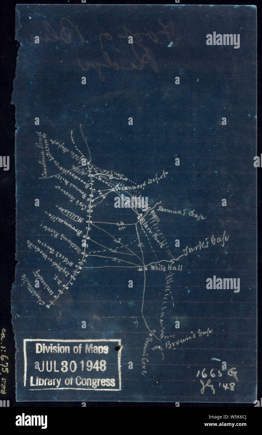 Map of afton virginia hi-res stock photography and images - Alamy