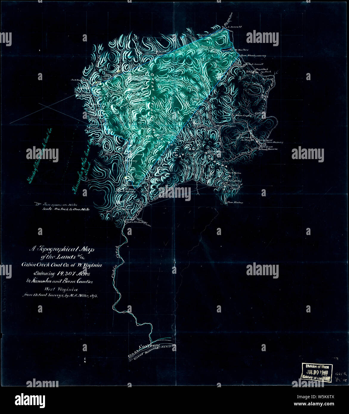 Cabin Creek West Virginia Map Camp Creek State Park And Forest West