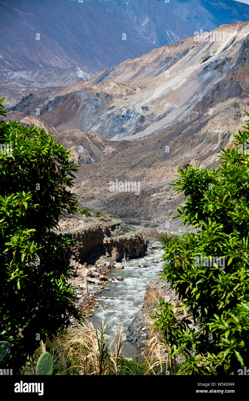 Canyon del Pato,Rio Santa River,on Road to Trujillo,80 Kilometre Canyon ...