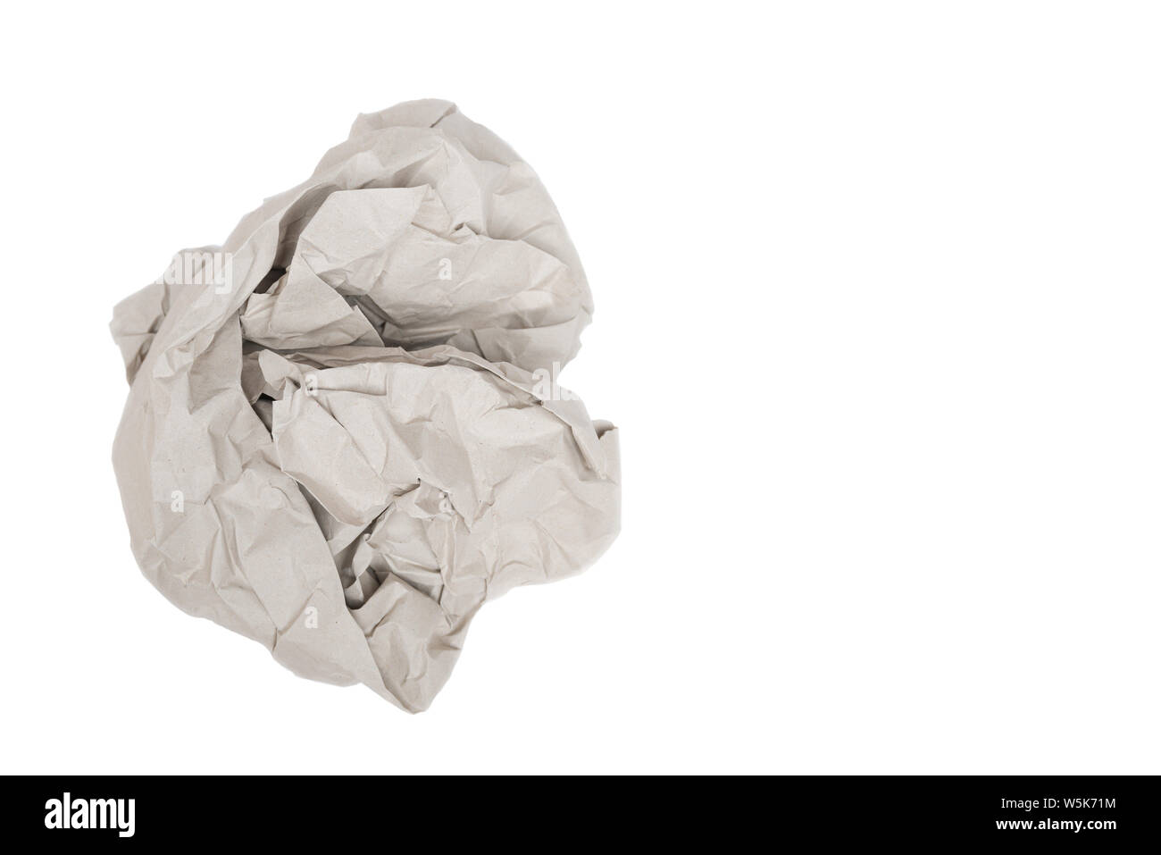 Crumpled paper ball hi-res stock photography and images - Alamy