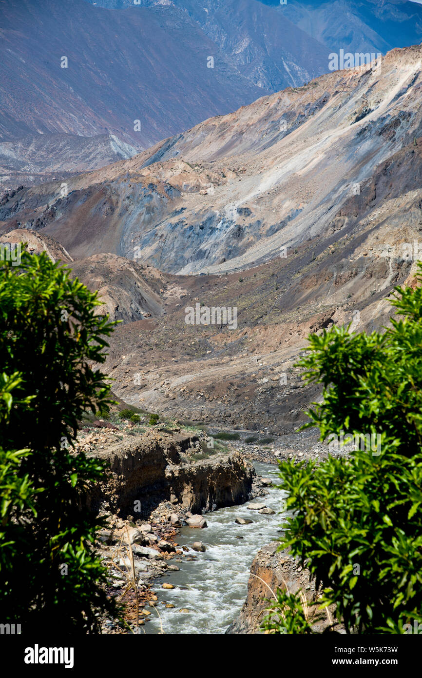 Canyon del Pato,Rio Santa River,on Road to Trujillo,80 Kilometre Canyon ...
