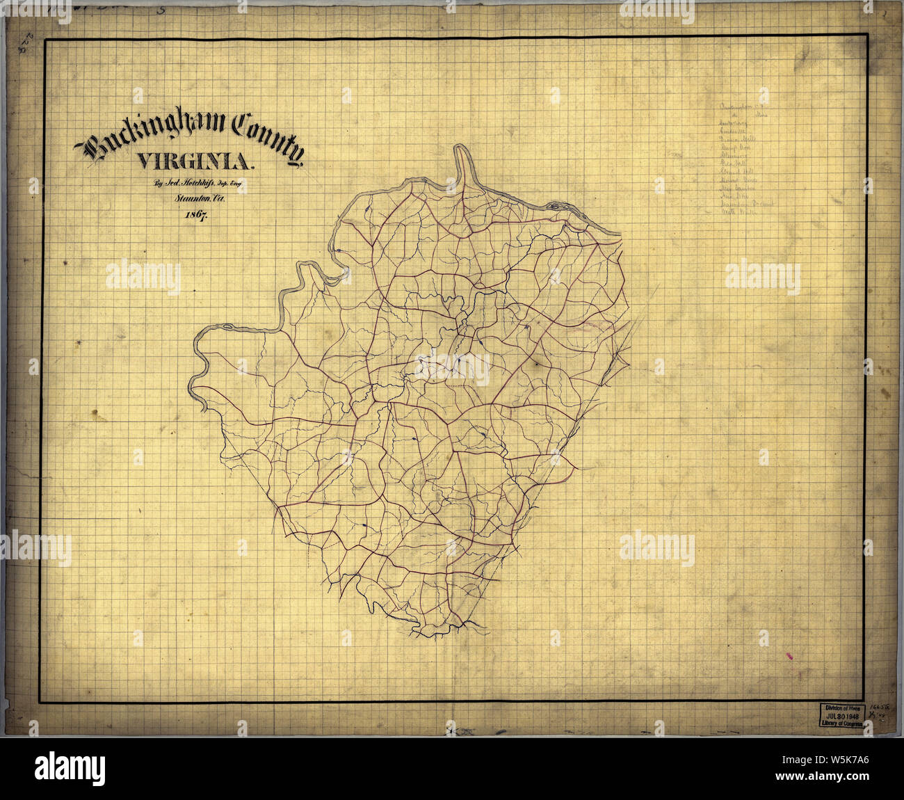 Maps of buckingham hi-res stock photography and images - Alamy