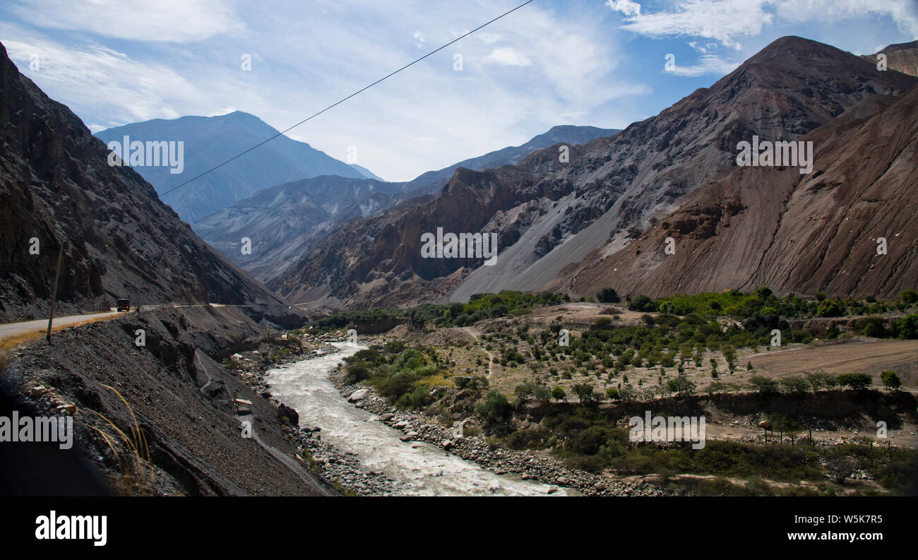 Canyon del Pato,Rio Santa River,on Road to Trujillo,80 Kilometre Canyon ...