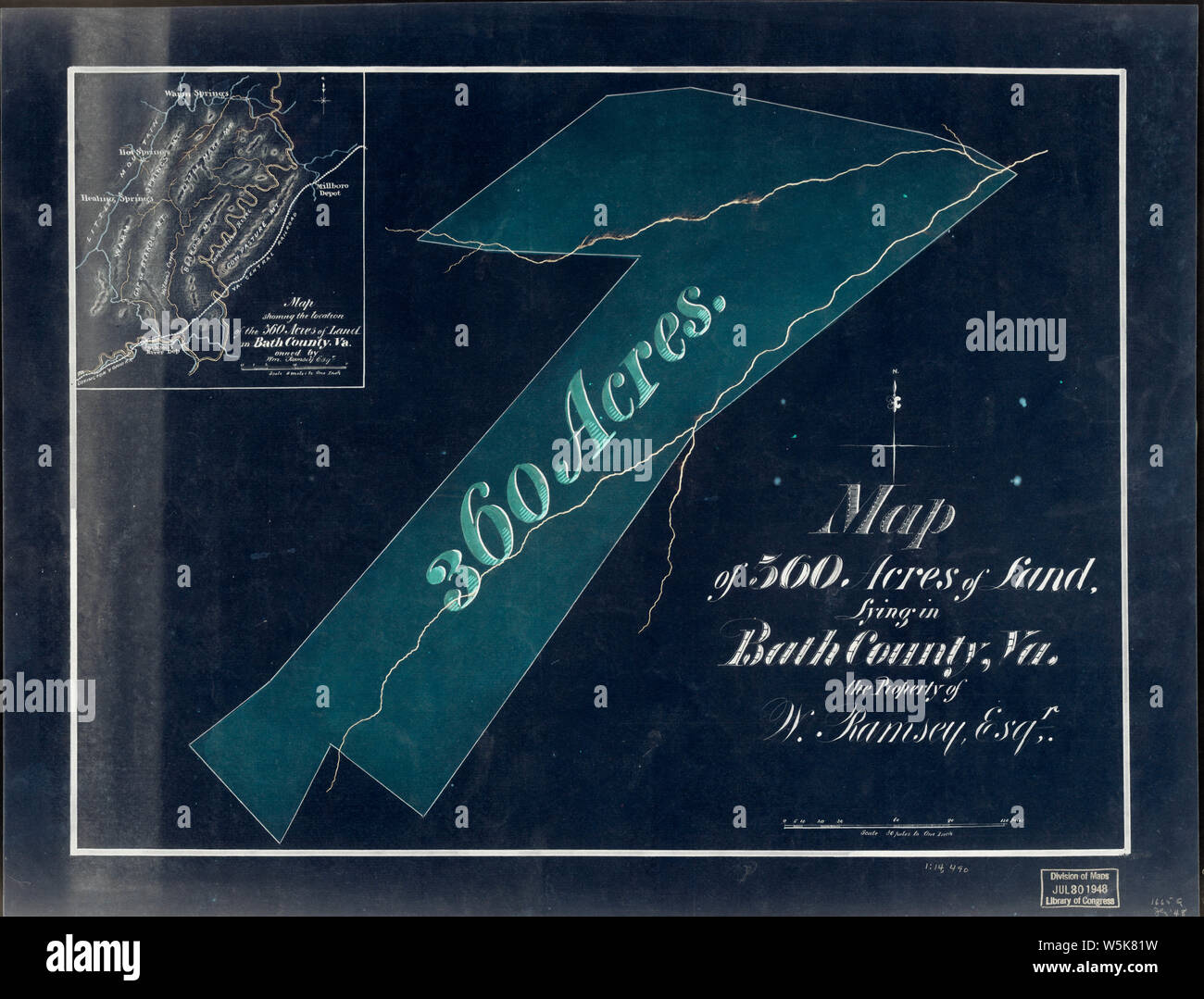 Ramsey county map hi-res stock photography and images - Alamy