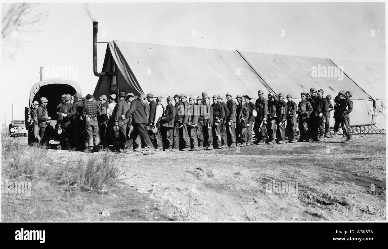 Ccc camp br 27 minidoka project hi-res stock photography and images - Alamy