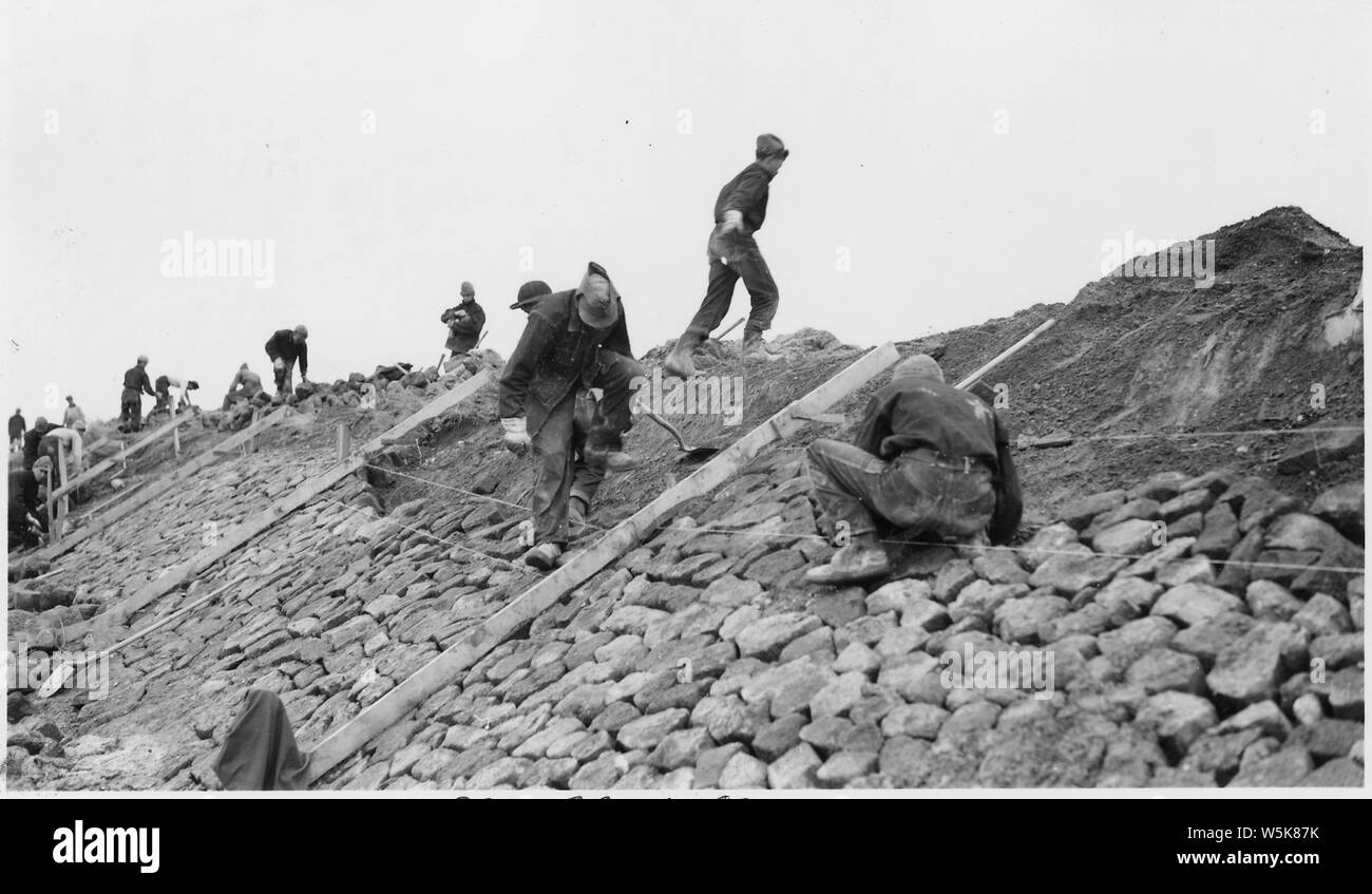 CCC Camp BR-27 Minidoka Project, Burley, Idaho: Foreman Graham's crew ...