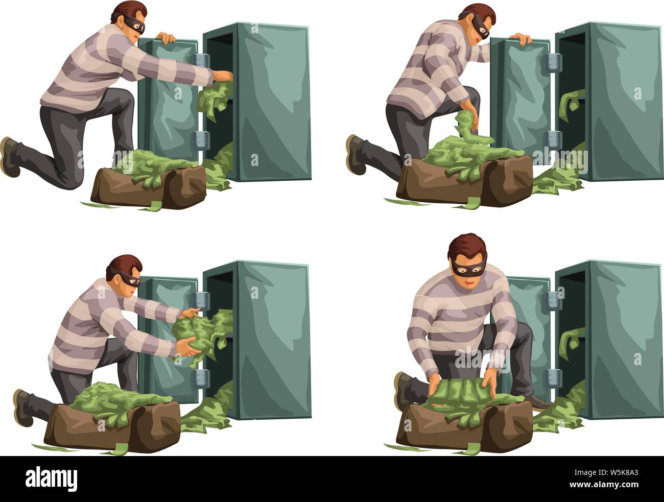 Hand taking cash money Cut Out Stock Images & Pictures - Alamy