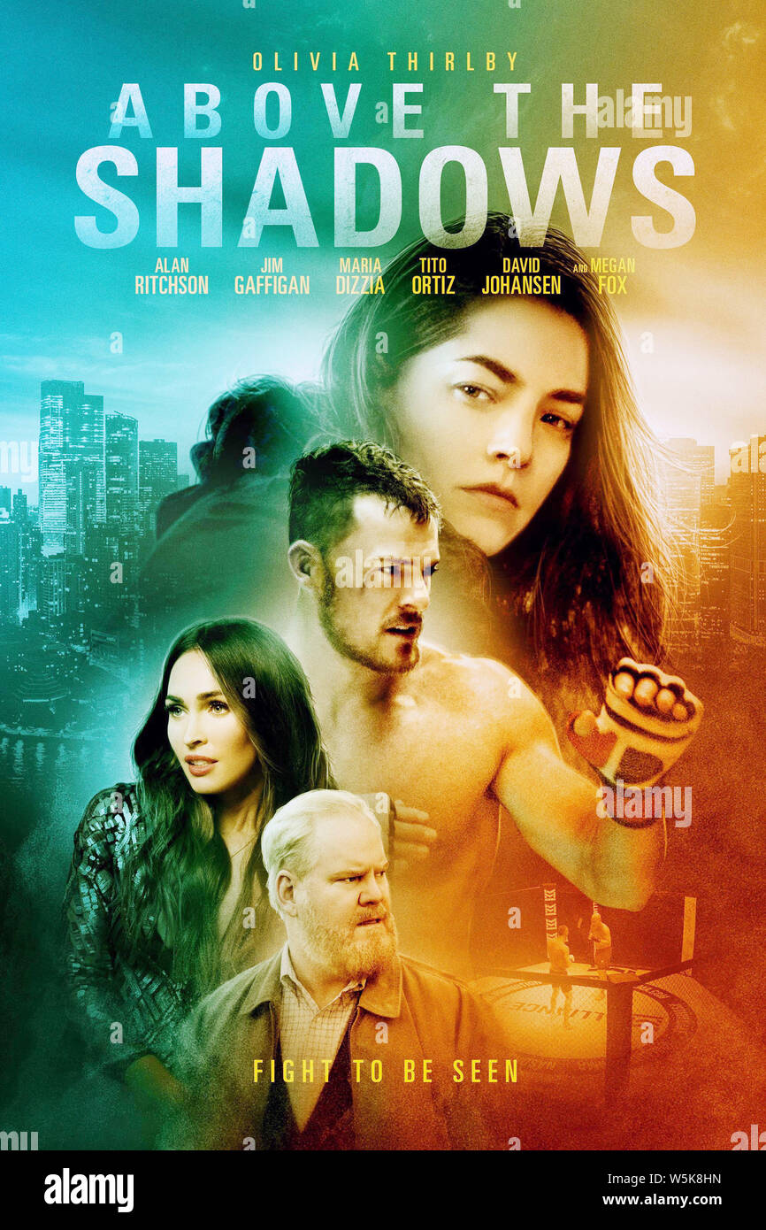 ABOVE THE SHADOWS, poster, from top: Olivia Thirlby, Alan Ritchson ...