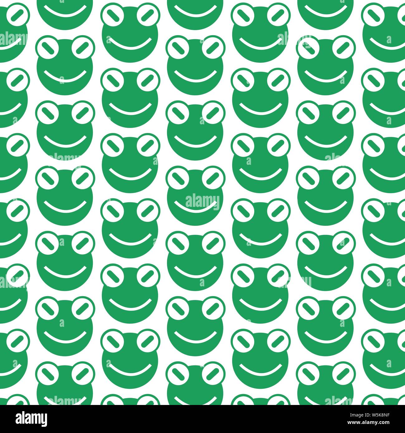 Pattern background Frog Icon Stock Vector Image & Art - Alamy